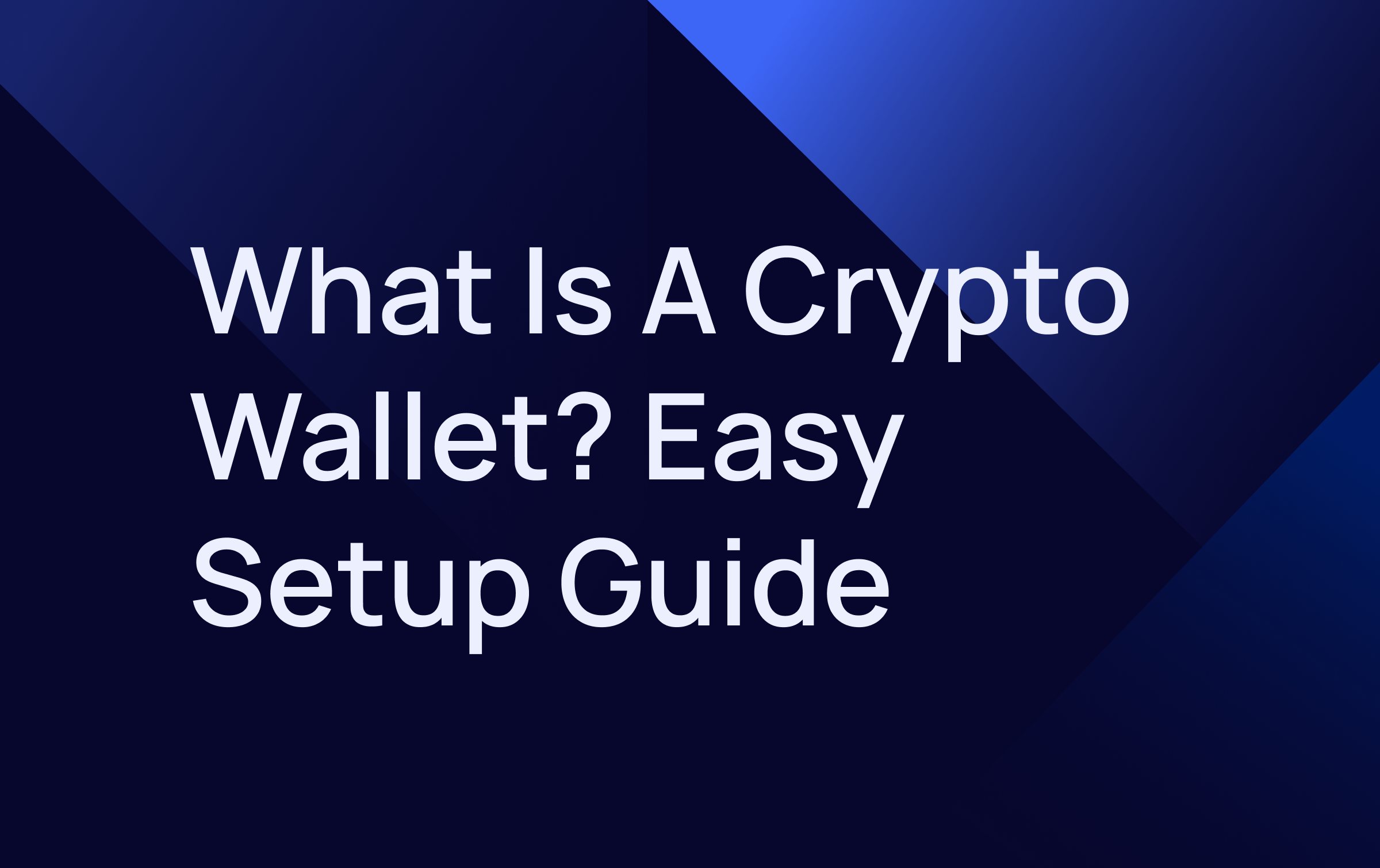 New to crypto? Learn what a crypto wallet is, how to set one up, and ...